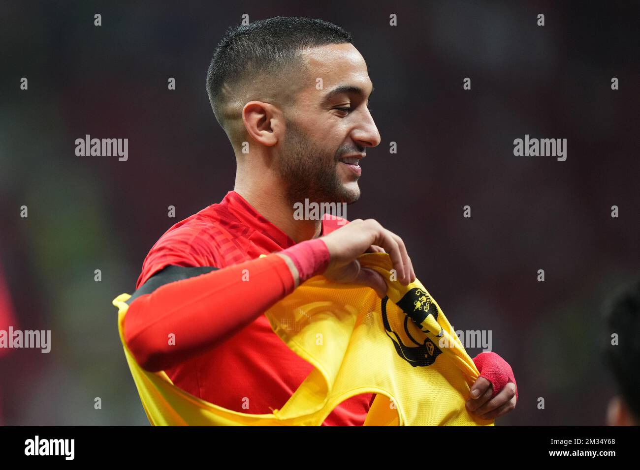 Hakim Ziyech of Morocco Stock Photo - Alamy