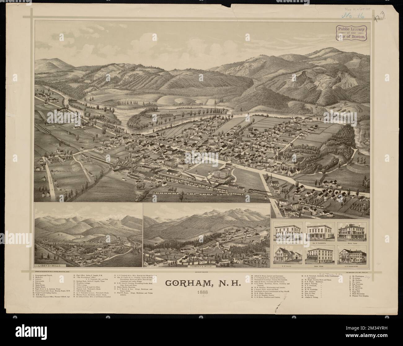 Gorham map hi-res stock photography and images - Alamy