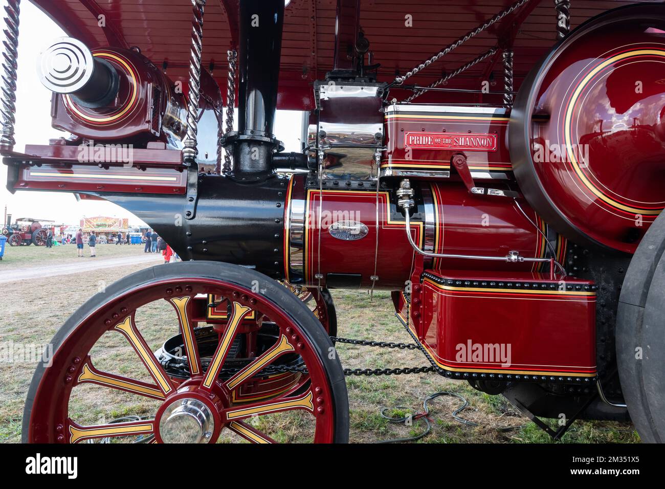 Tarrant Hinton.Dorset.United Kingdom.August 25th 2022.A restored 1923 ...