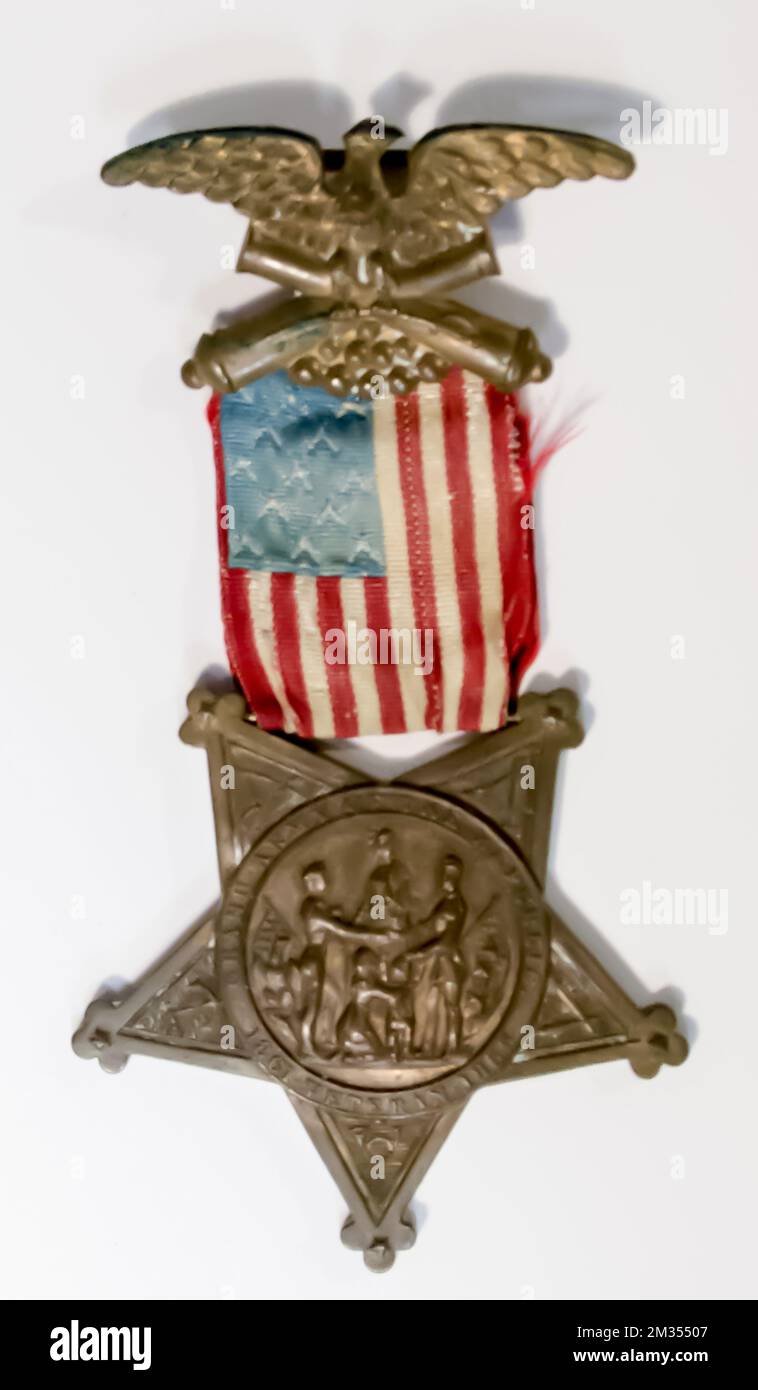 Grand Army of the Republic (G.A.R.) Service Medal , United States ...