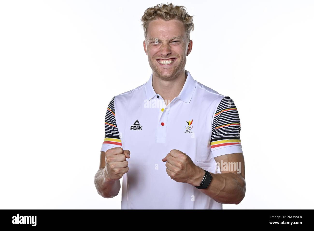 Belgian Ben Broeders pictured during a photoshoot for the Belgian ...