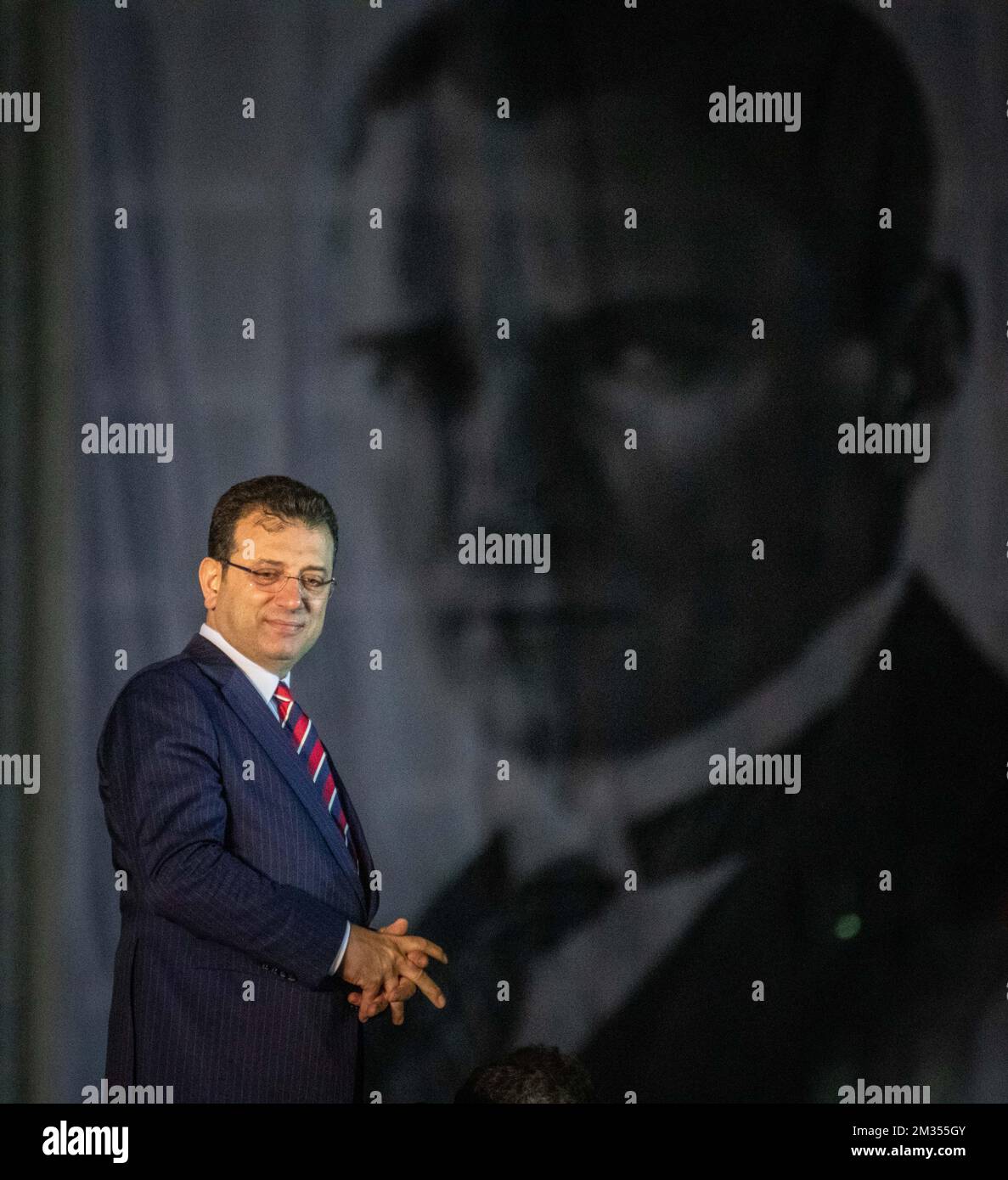 December 14, 2022: Istanbul Metropolitan Mayor Ekrem Imamoglu gave a ...