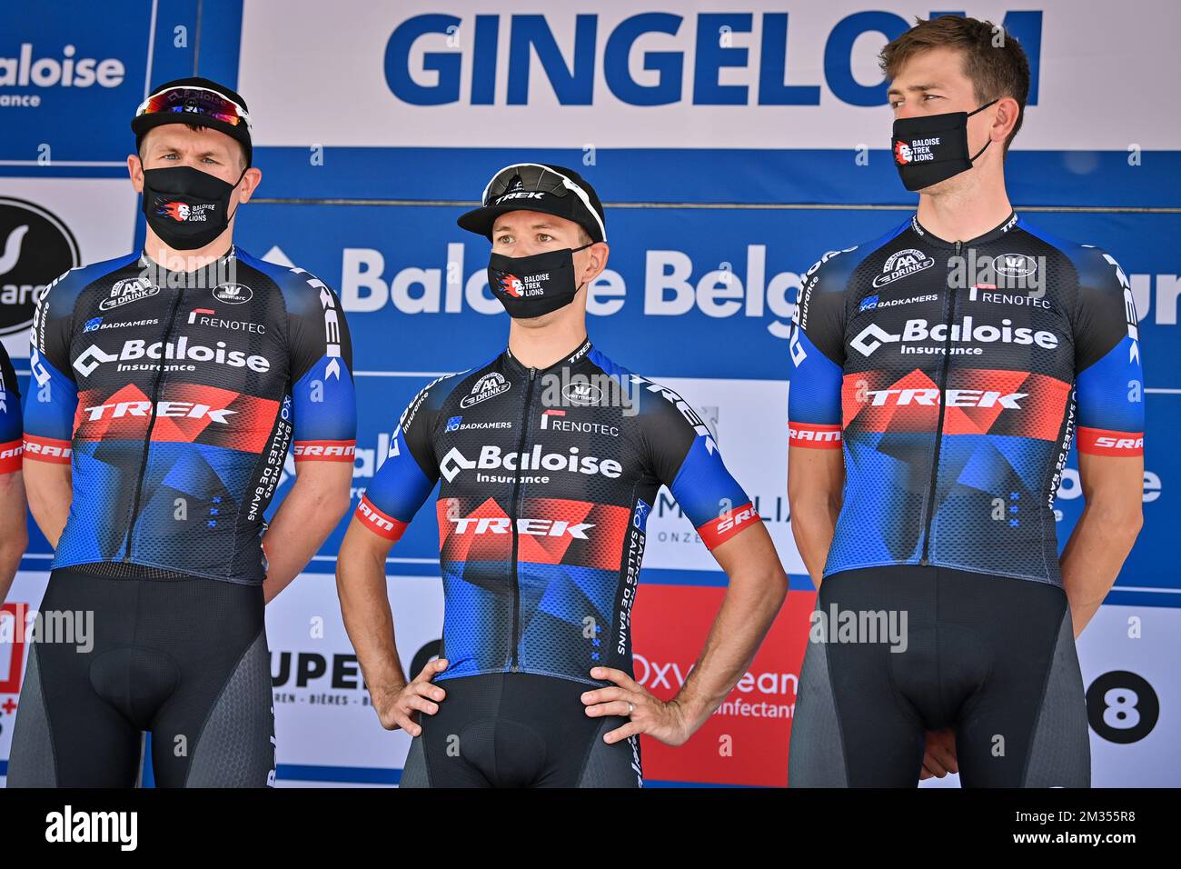 Belgian Thijs Aerts, Dutch Lars van der Haar and Belgian Toon Aerts at ...