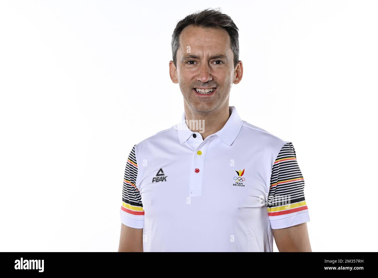 Osteopath Julien Rysman pictured during a photoshoot for the Belgian ...