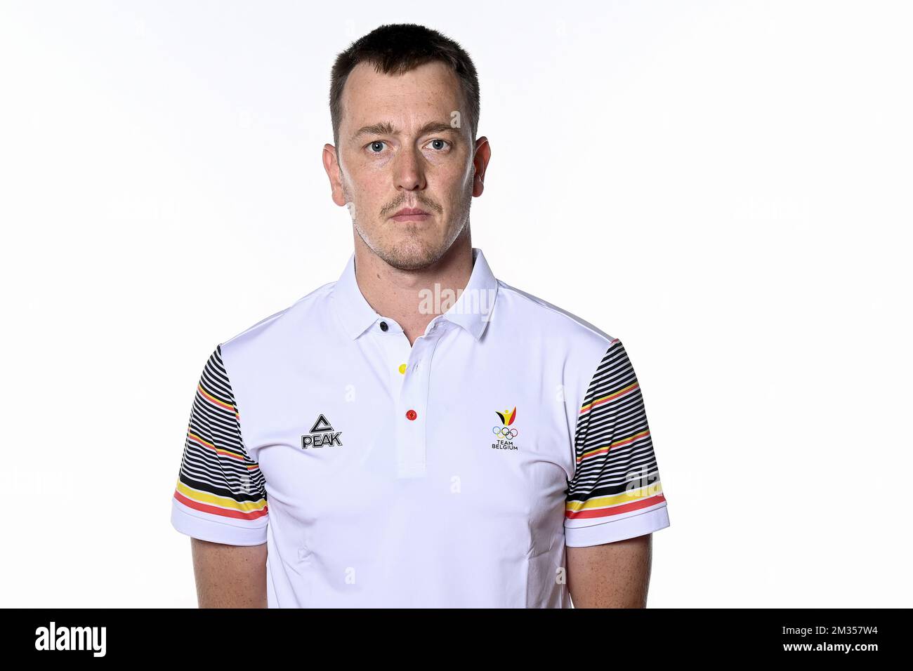 Maarten De Wilde pictured during a photoshoot for the Belgian Olympic ...