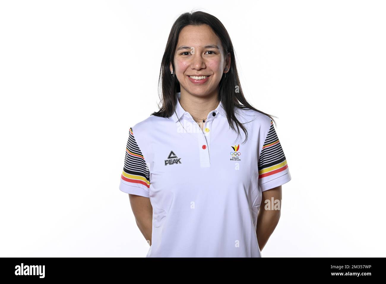Belgian badminton player Lianne Tan pictured during a photoshoot for ...