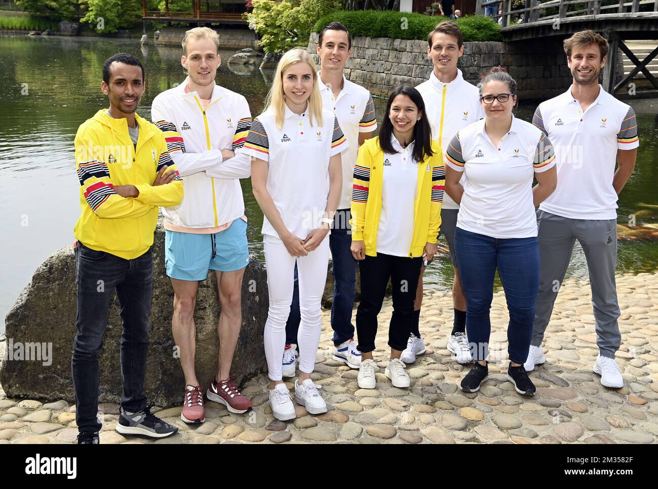 Belgian Ismael Debjani, Belgian Eliott Crestan, Belgian Elise ...