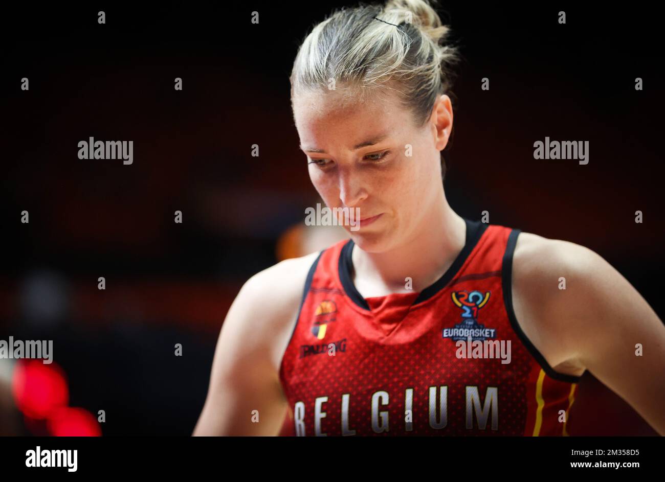 Belgian Cats Kim Mestdagh pictured during the semi-final match between ...