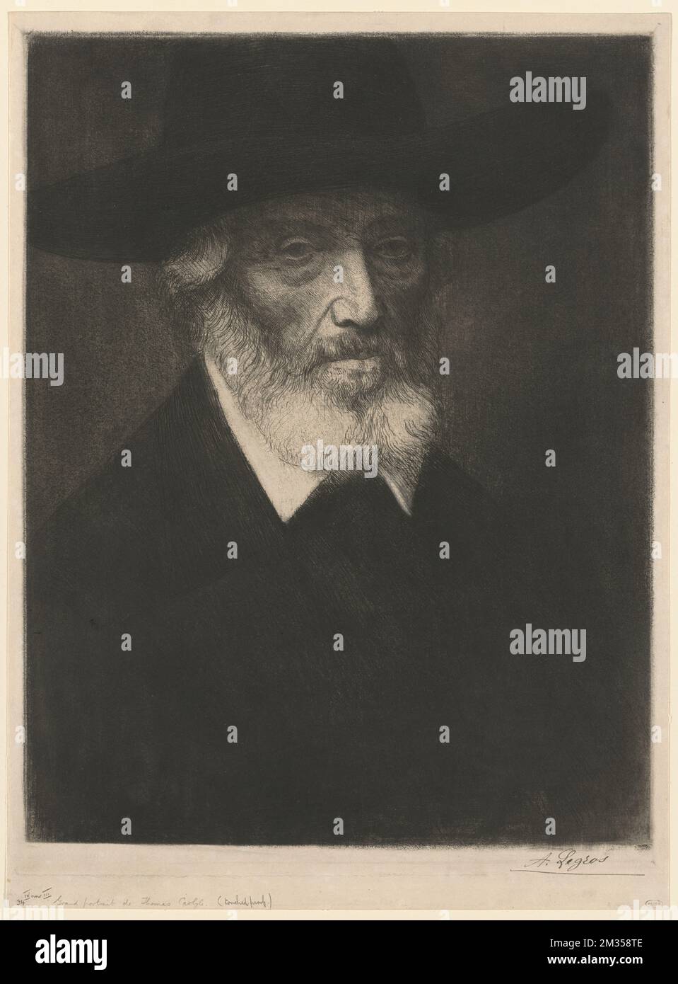 Grand portrait de Thomas Carlyle , Philosophers, Carlyle, Thomas, 1795 ...