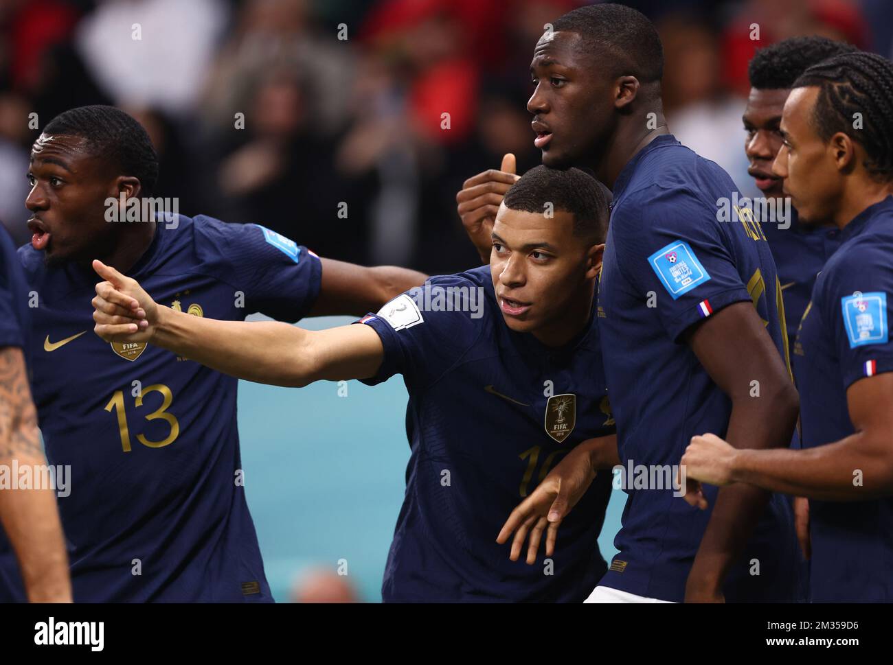 Mbappe france 2022 celebrate hi-res stock photography and images - Alamy
