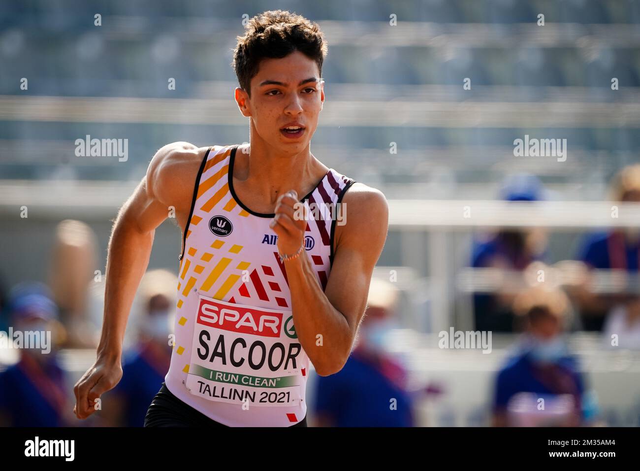 Belgian Jonathan Sacoor pictured in action during the semi-finals of ...