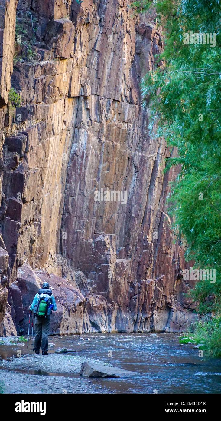Scenery and wildlife shot in Aravaipa Canyon Wilderness Area in ...