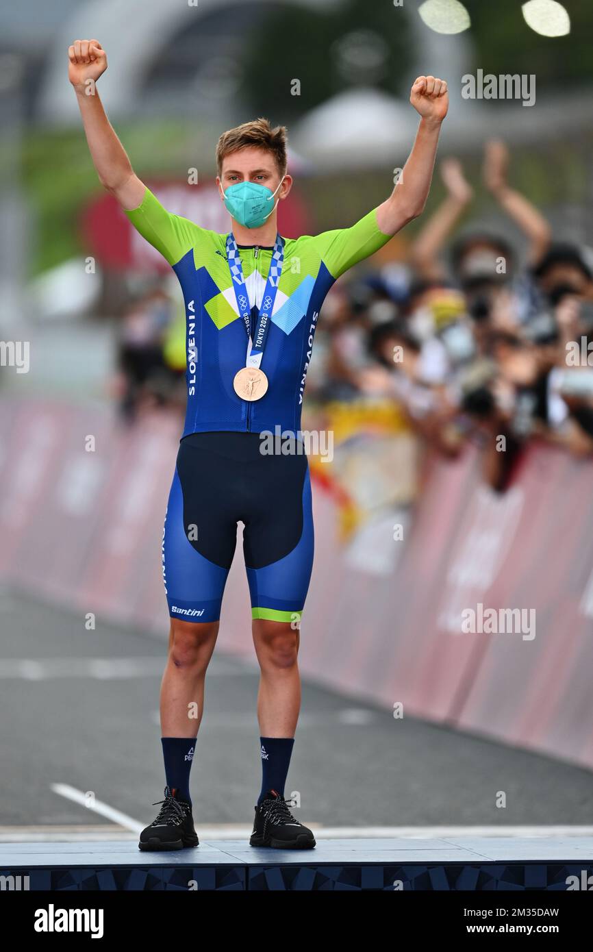 Tadej pogacar olympics hi-res stock photography and images - Alamy