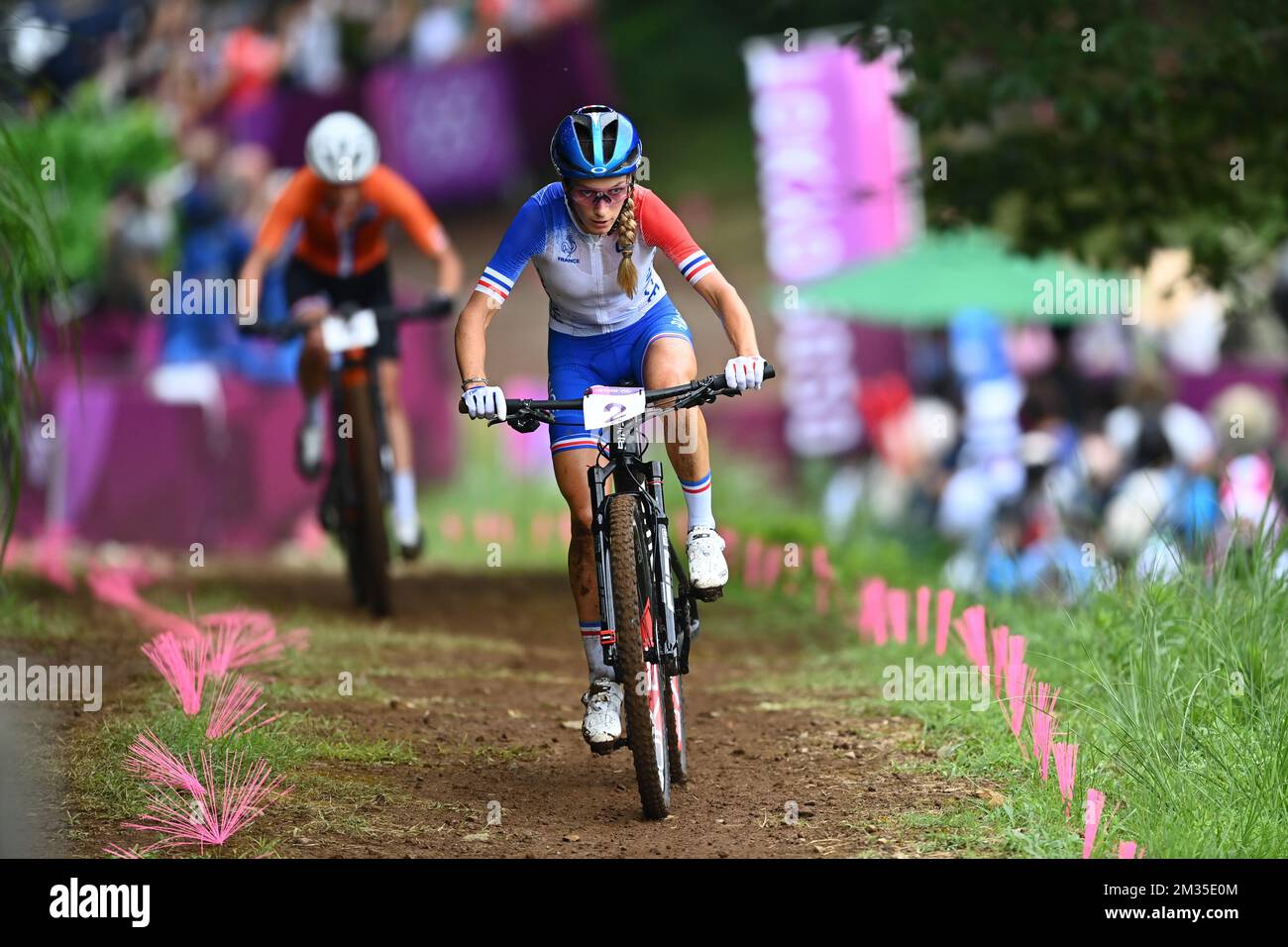 French Pauline Ferrand Prevot pictured in action during the women final ...