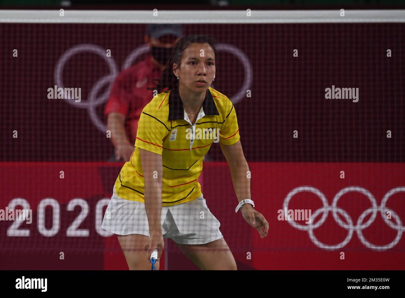 Belgian Lianne Tan pictured in action during a group stage game (group ...
