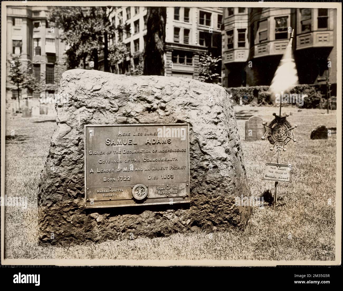 Grave of Samuel Adams , Tombs & sepulchral monuments, Granary Burying ...
