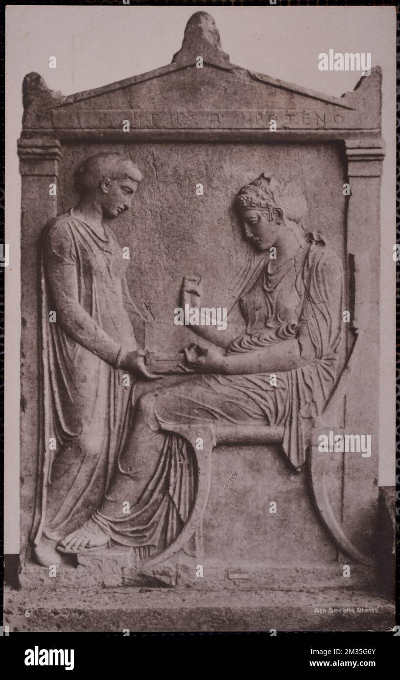 Grave stele of Hegeso , Bas-reliefs, Antiquities, Stelae. Nicholas ...