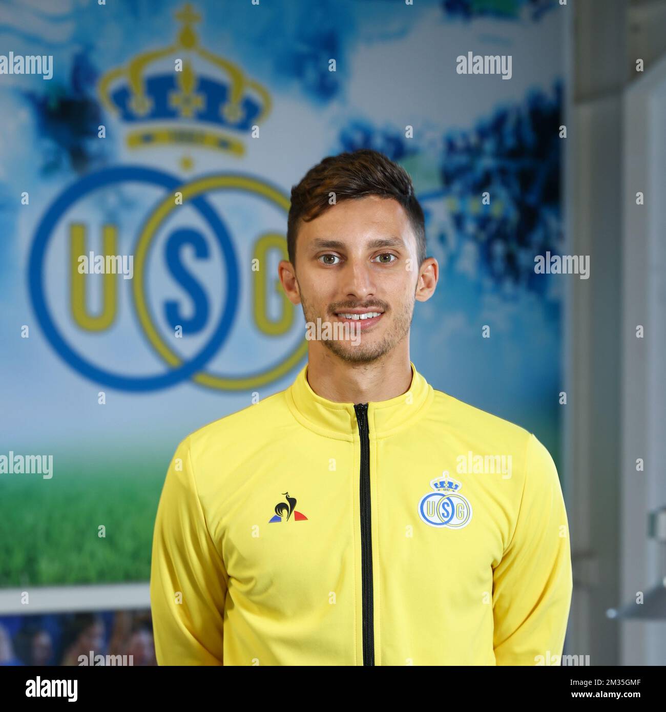 Union's Lorenzo Paolucci poses for the photographer at the 2021-2022 ...