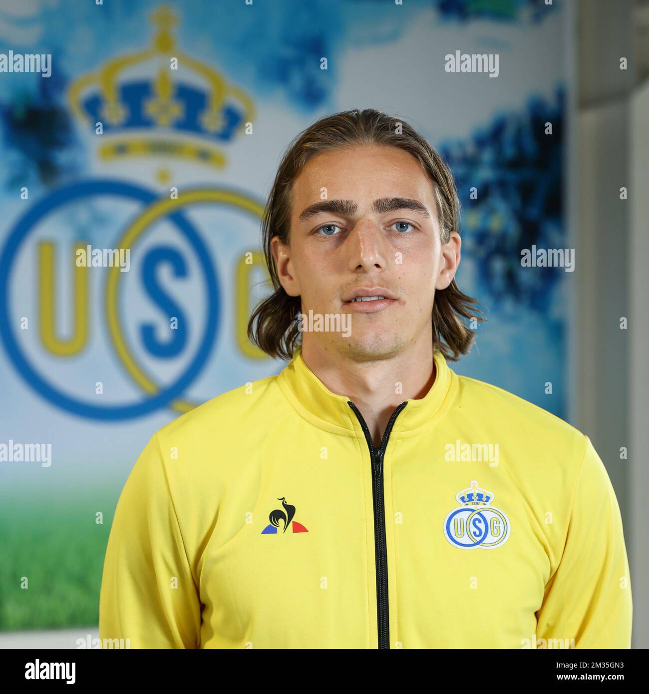 Union's Casper Nielsen poses for the photographer at the 2021-2022 ...