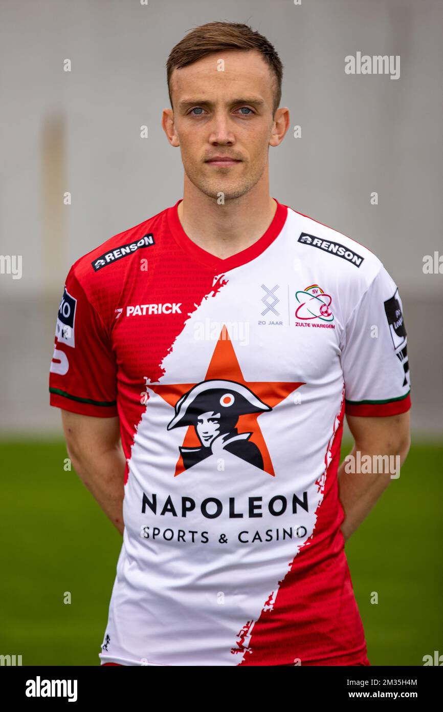 Essevee's Lasse Vigen poses for a team picture, at the 2021-2022 ...