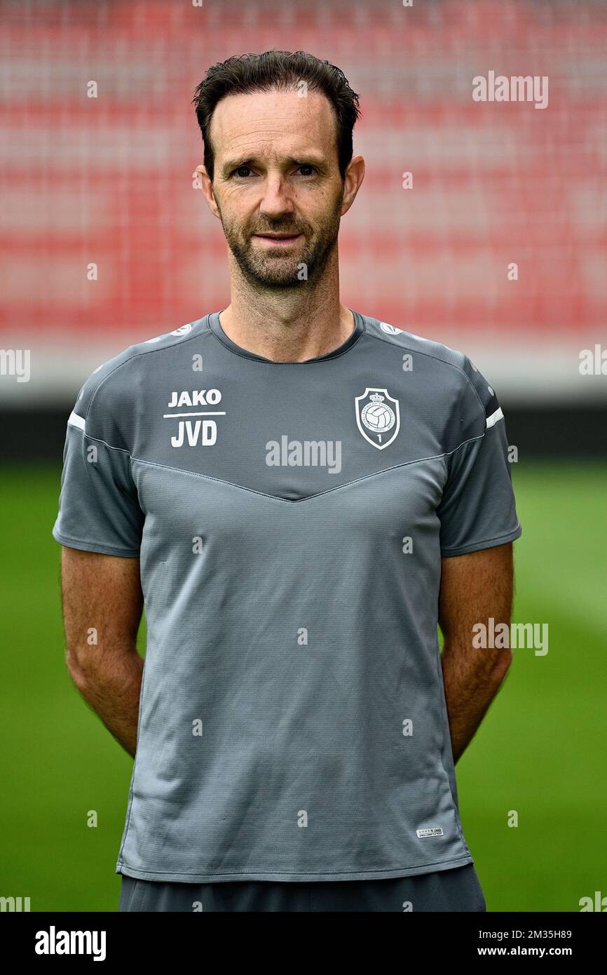 Antwerp's Jan Van Damme poses for the photographer at the 2021-2022 ...