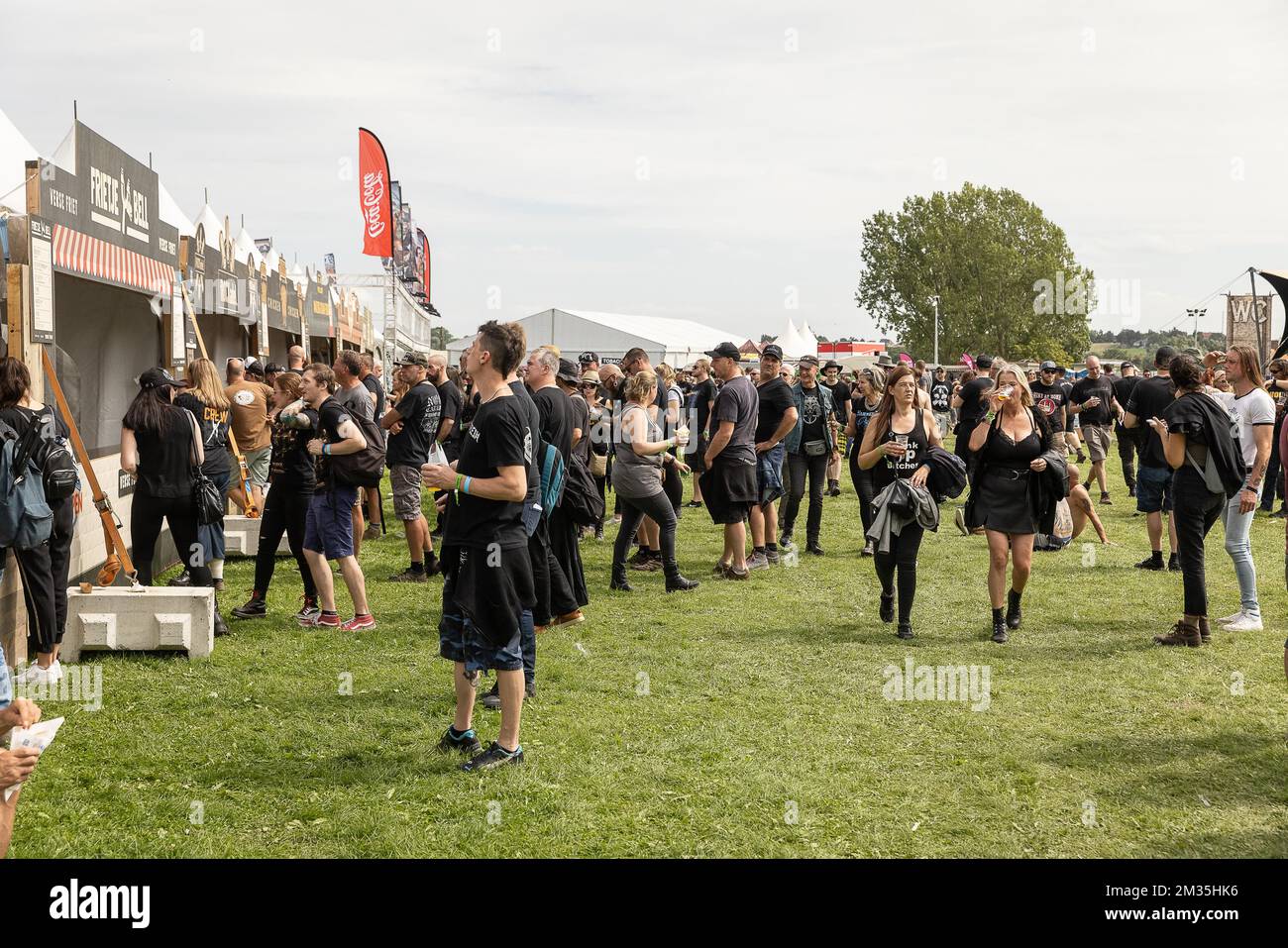 Illustration picture shows the Alcatraz hard rock and metal festival ...
