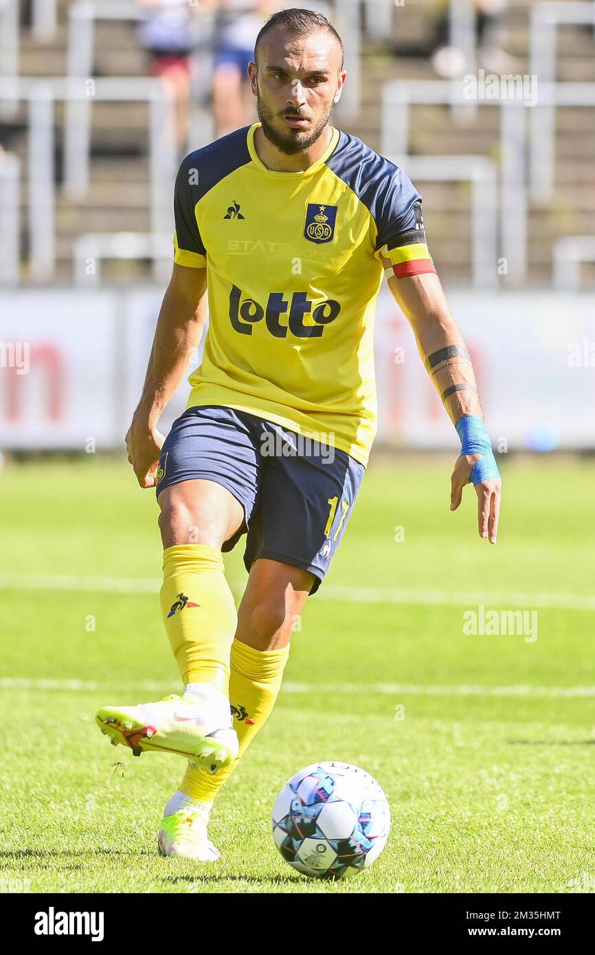 Union's Teddy Teuma pictured in action during a soccer match between ...
