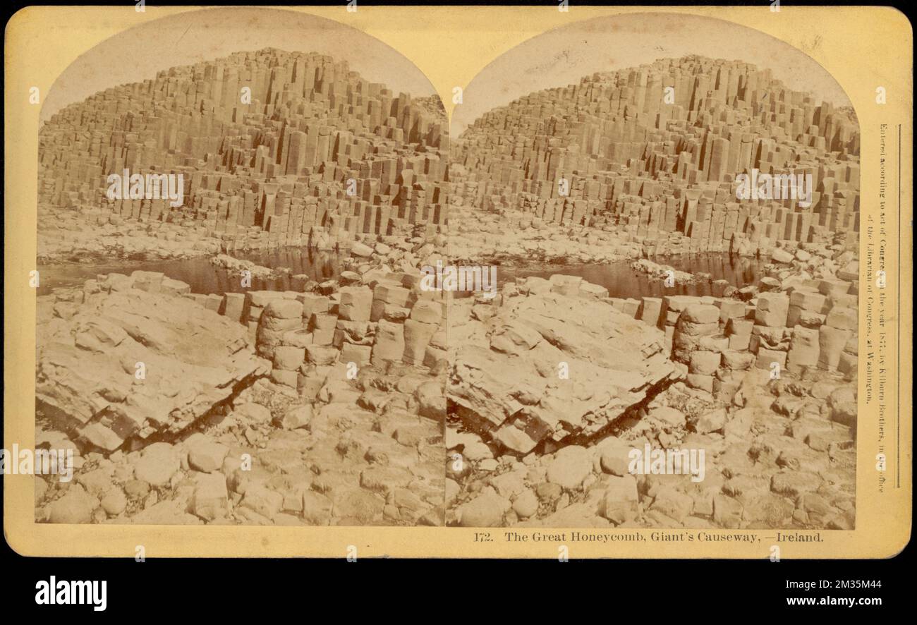 The great honeycomb, Giant's Causeway, - Ireland , Rock formations ...