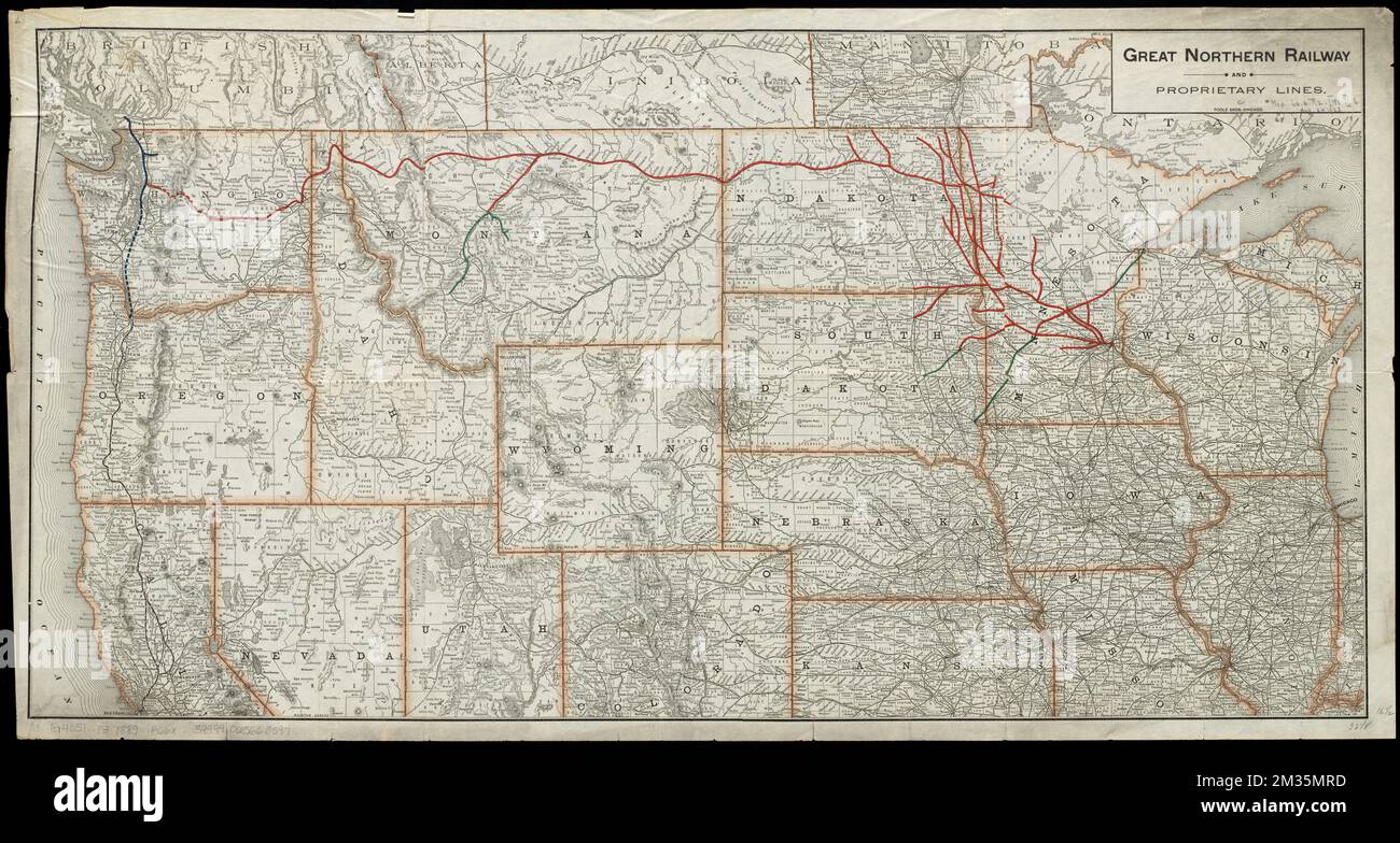 Great Northern Railway and proprietary lines , Great Northern Railway ...