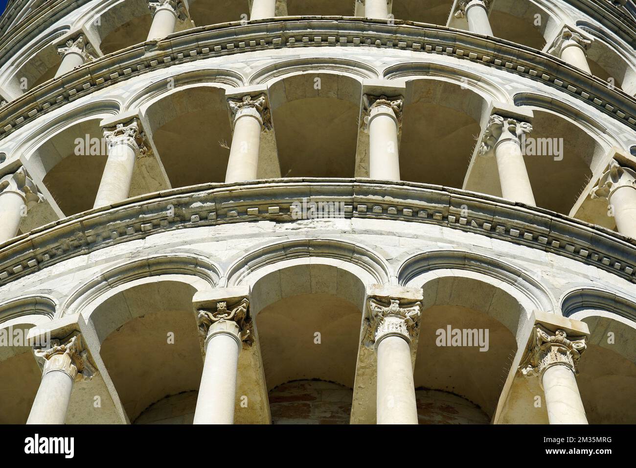 Leaning Tower, Piazza dei Miracoli, Square of Miracles, Pisa, Tuscany ...