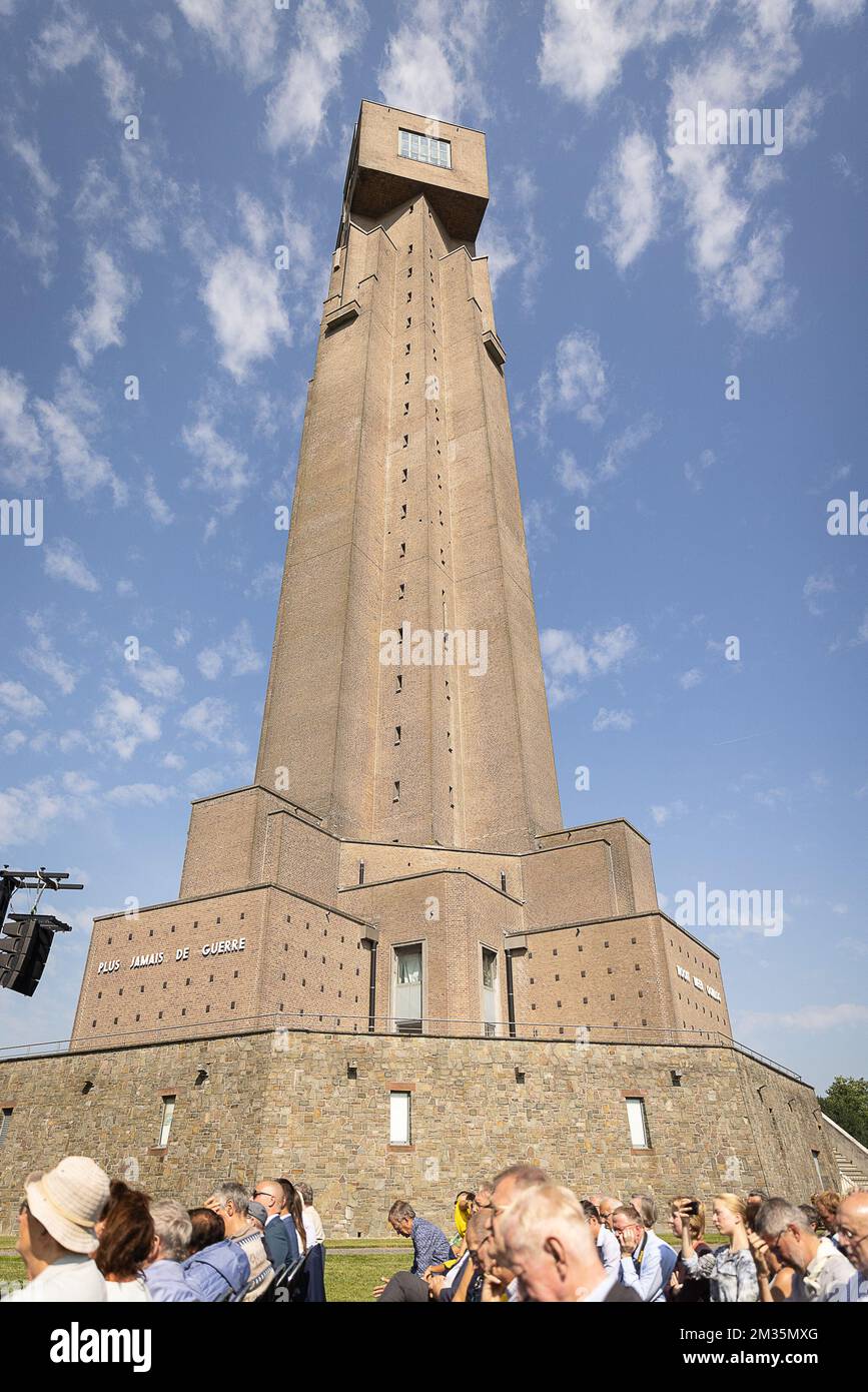 Illustration picture shows the Ijzerbedevaart (Pilgrimage of the Yser ...