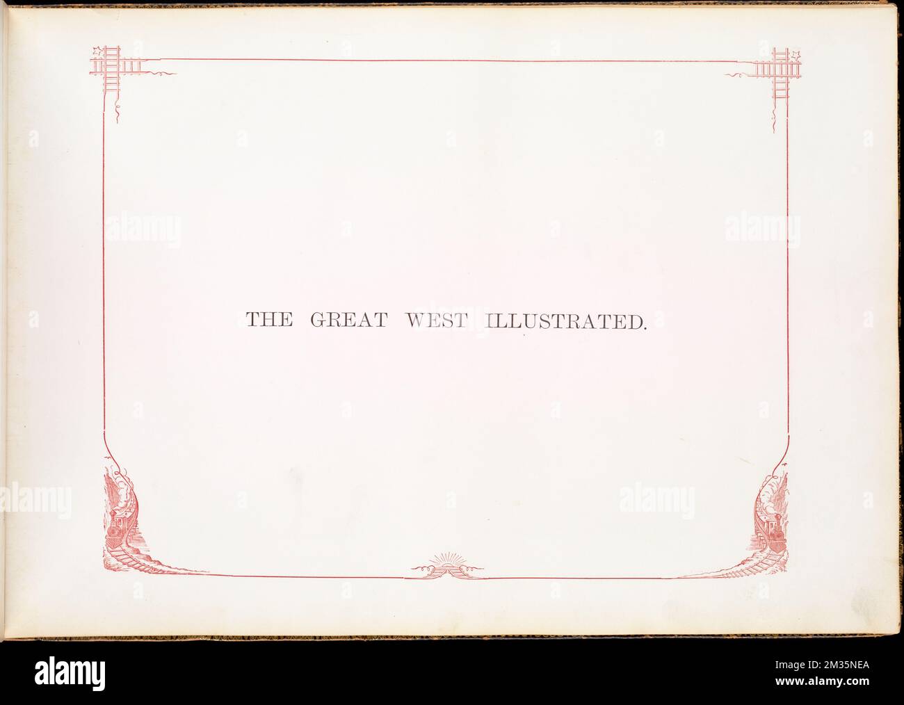 The great West illustrated. ,. Photographs of the American West Stock ...