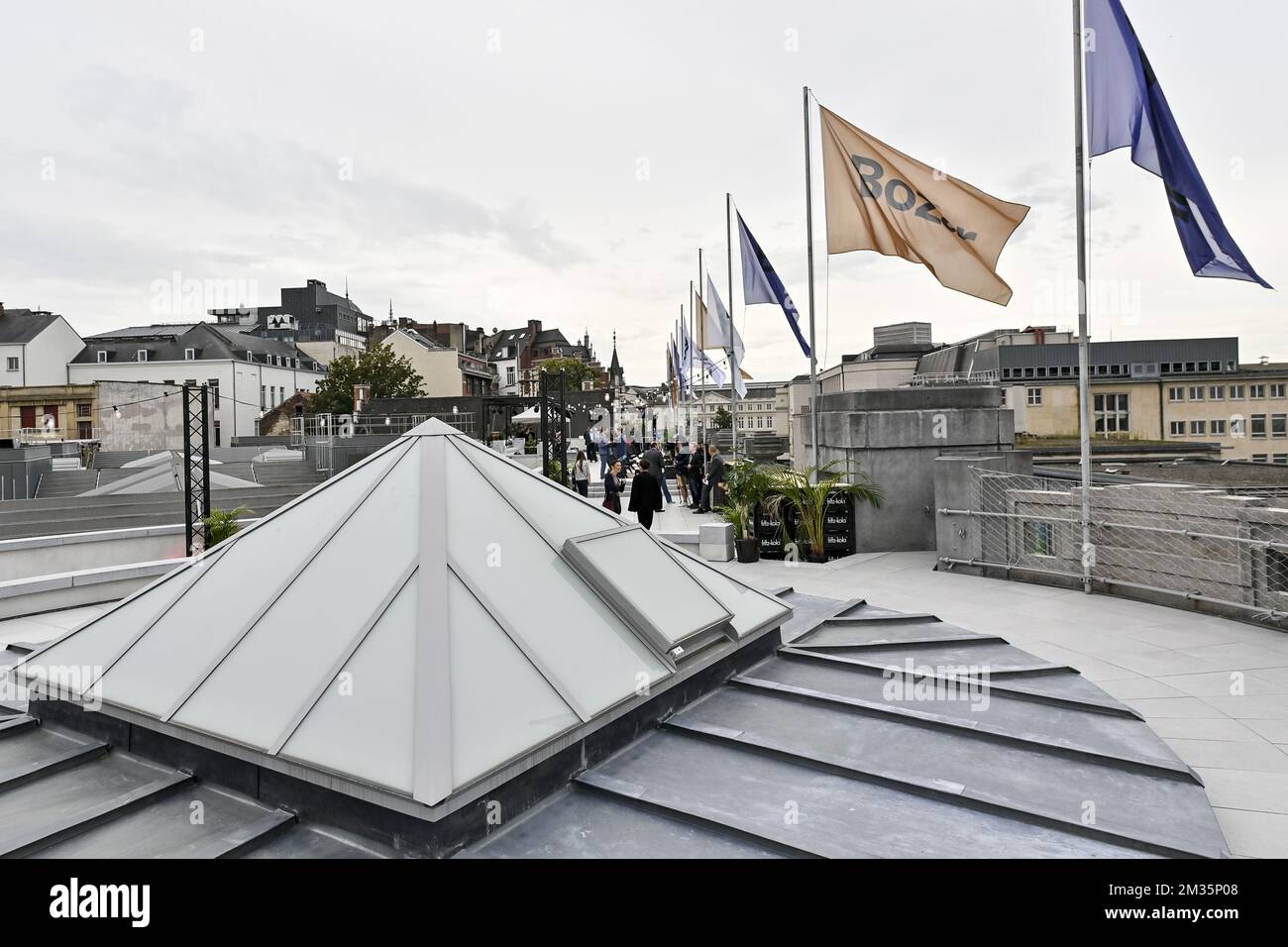 Illustration picture shows the official presentation of the new ...