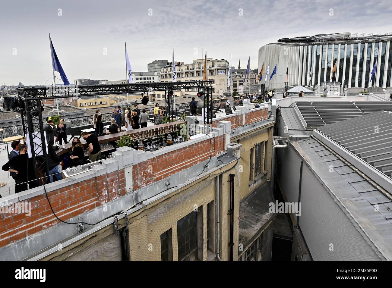 Illustration picture shows the official presentation of the new ...