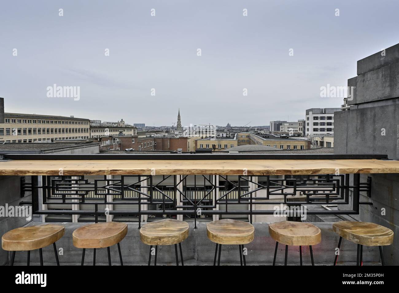 Illustration picture shows the official presentation of the new ...