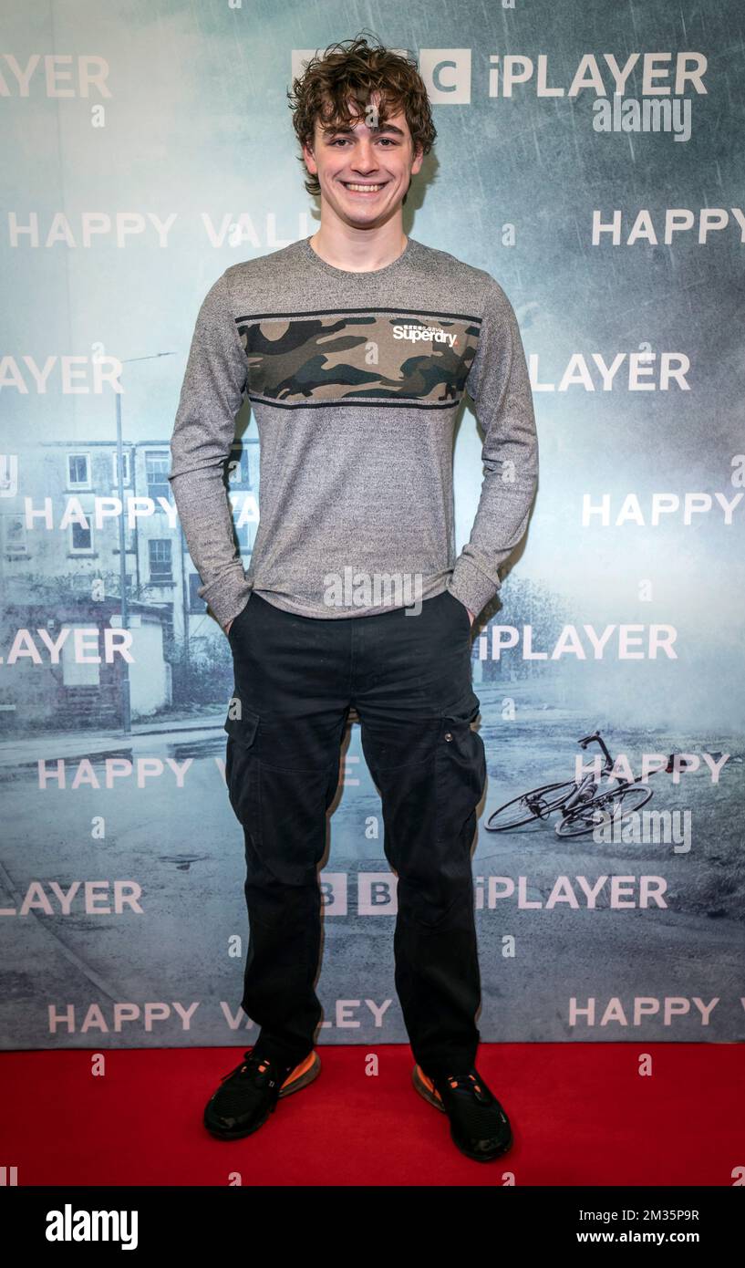 Rhys Connah attends the screening for the final series of Happy Valley ...