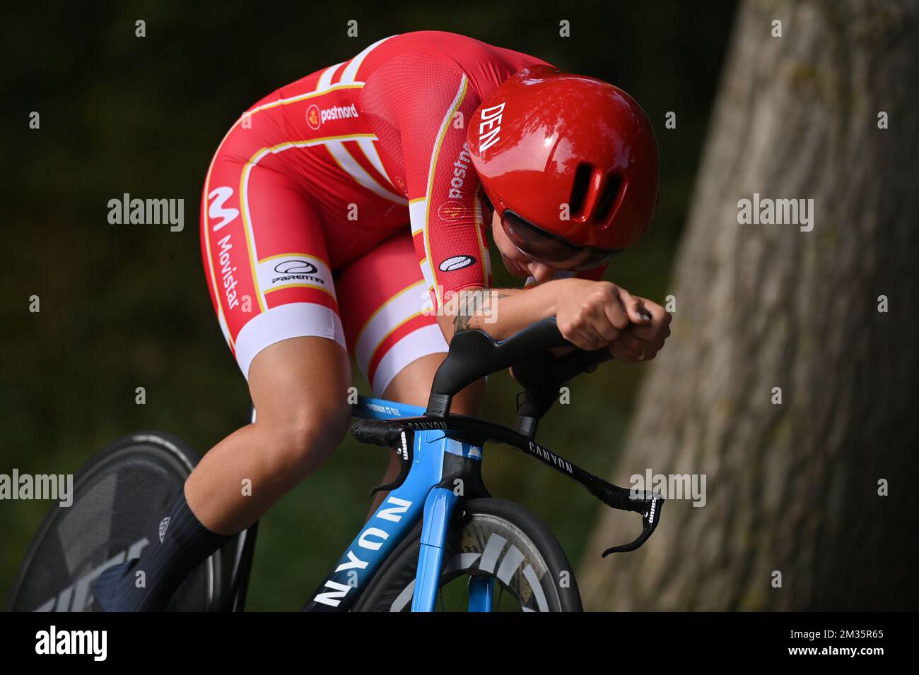 Denmark's Emma Cecilie Joergensen pictured in action during the women ...