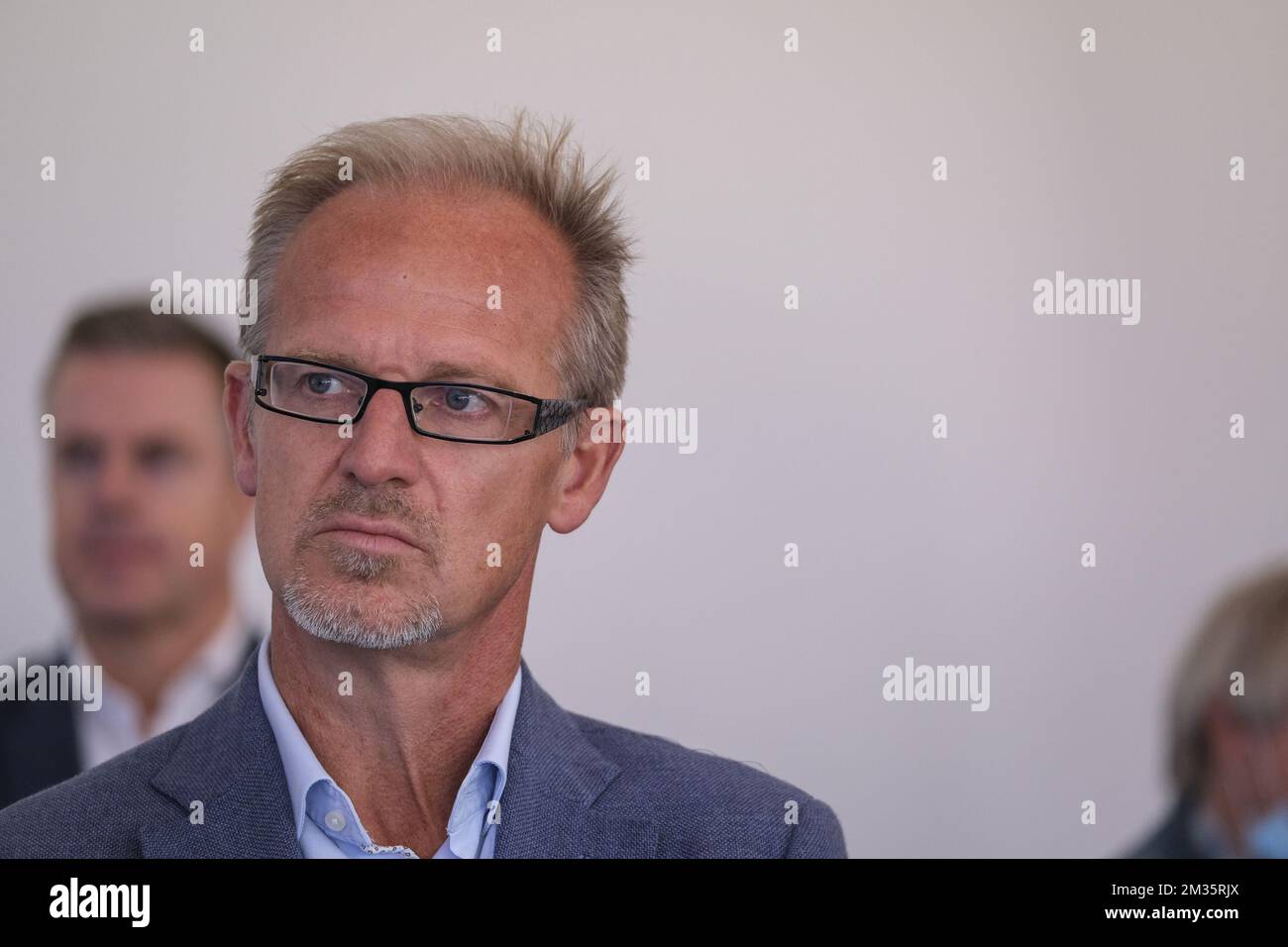 Lantis chairman Luc Hellemans pictured during a press conference ...