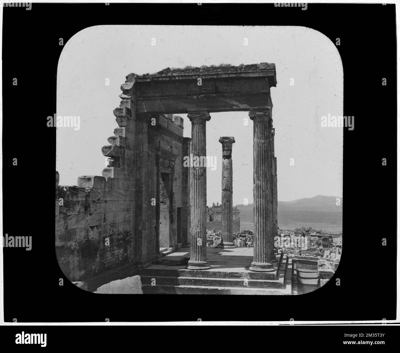 Greece Temple Of The Erectheum From The East Athens Greek Temples Archaeological Sites