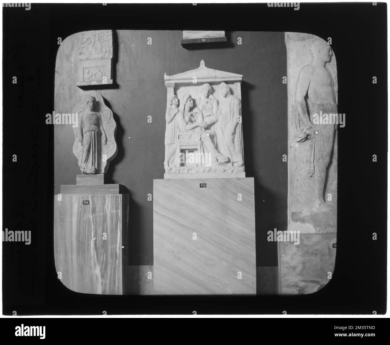 Greece. Athens. In the Acropolis Museum , Antiquities, Bas-reliefs ...