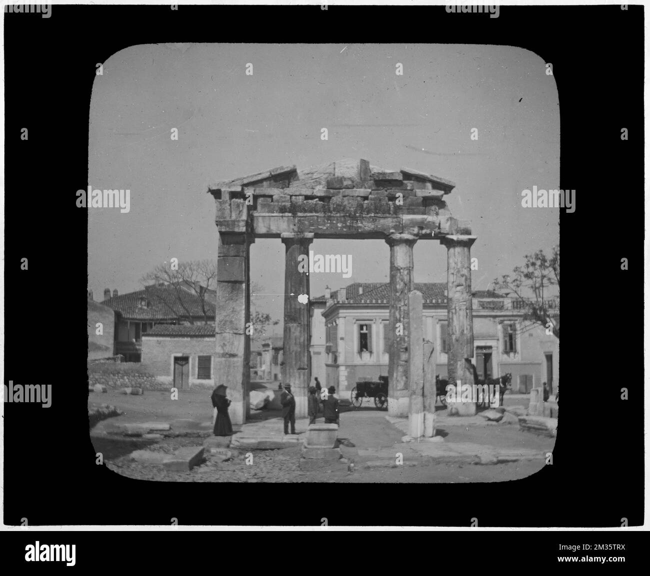 Greece. Athens. Market gate , Archaeological sites, Gates. Nicholas ...