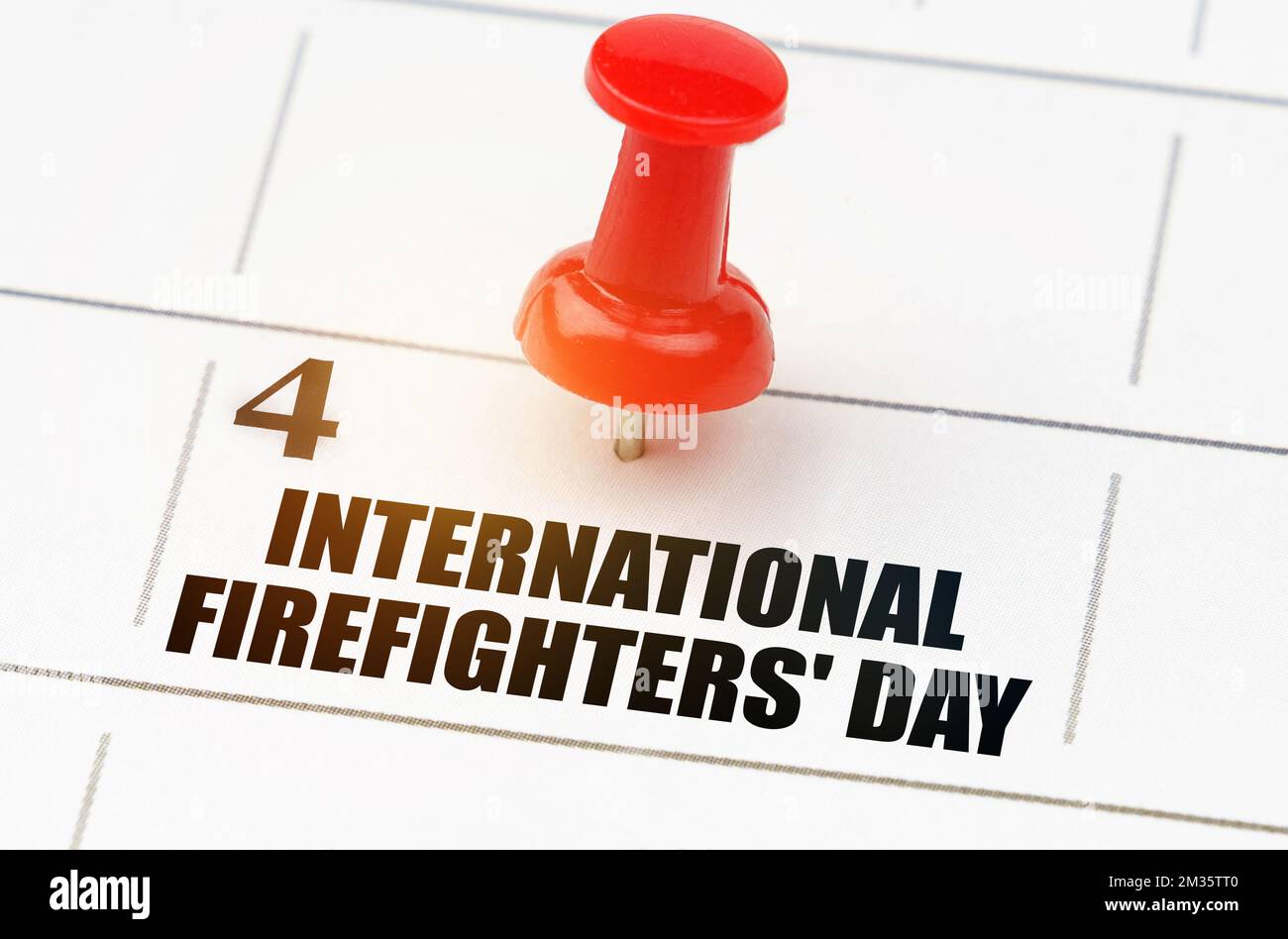 International holidays. On the calendar grid, the date and name of the ...