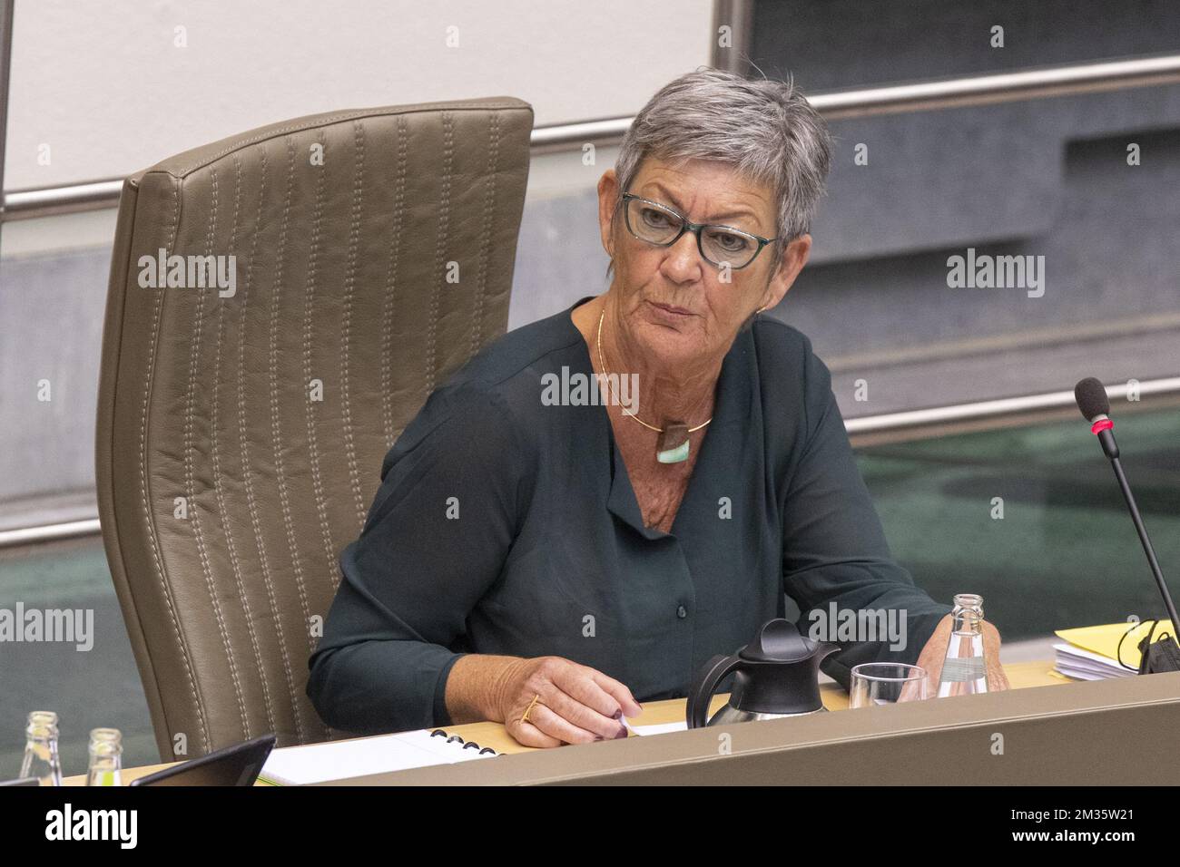 CEO of the Public Waste Agency of Flanders OVAM Henny De Baets pictured ...