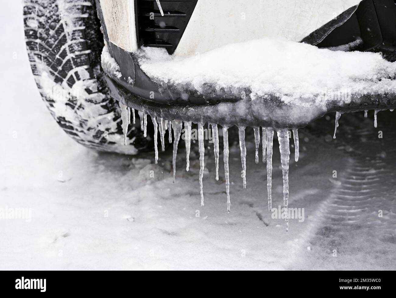 Views of Moscow. Genre photography. Snowfall in the city. 14.12.2022 ...