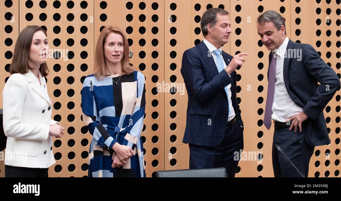 Sanna marin kaja kallas hi-res stock photography and images - Alamy