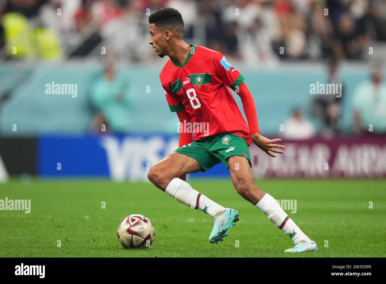 Azzedine Ounahi of Morocco during the FIFA World Cup Qatar 2022 match ...