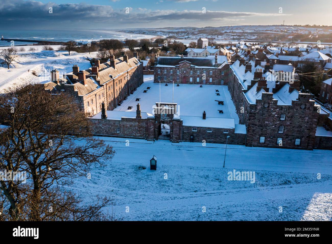 Berwick Barracks built by Sir Nicholas Hawksmoor Stock Photo - Alamy