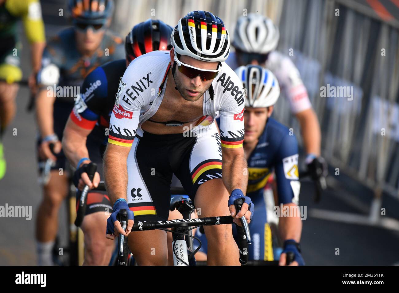 German Marcel Meisen pictured in action during the men's elite race at ...