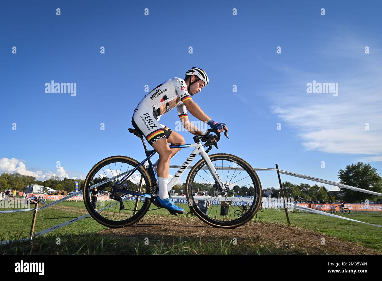 German Marcel Meisen pictured in action during the men's elite race at ...