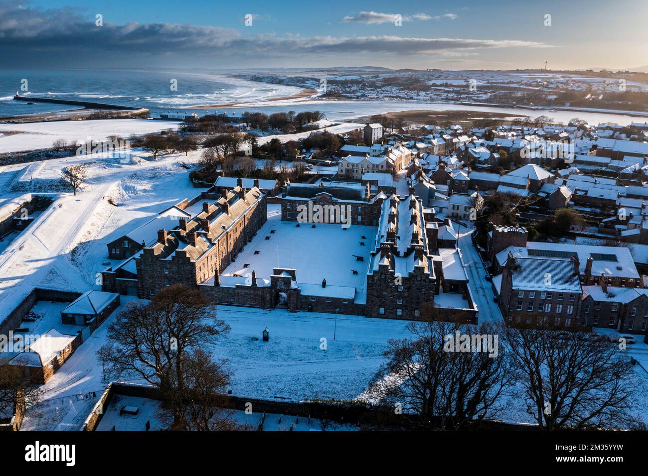 Berwick Barracks built by Sir Nicholas Hawksmoor Stock Photo - Alamy